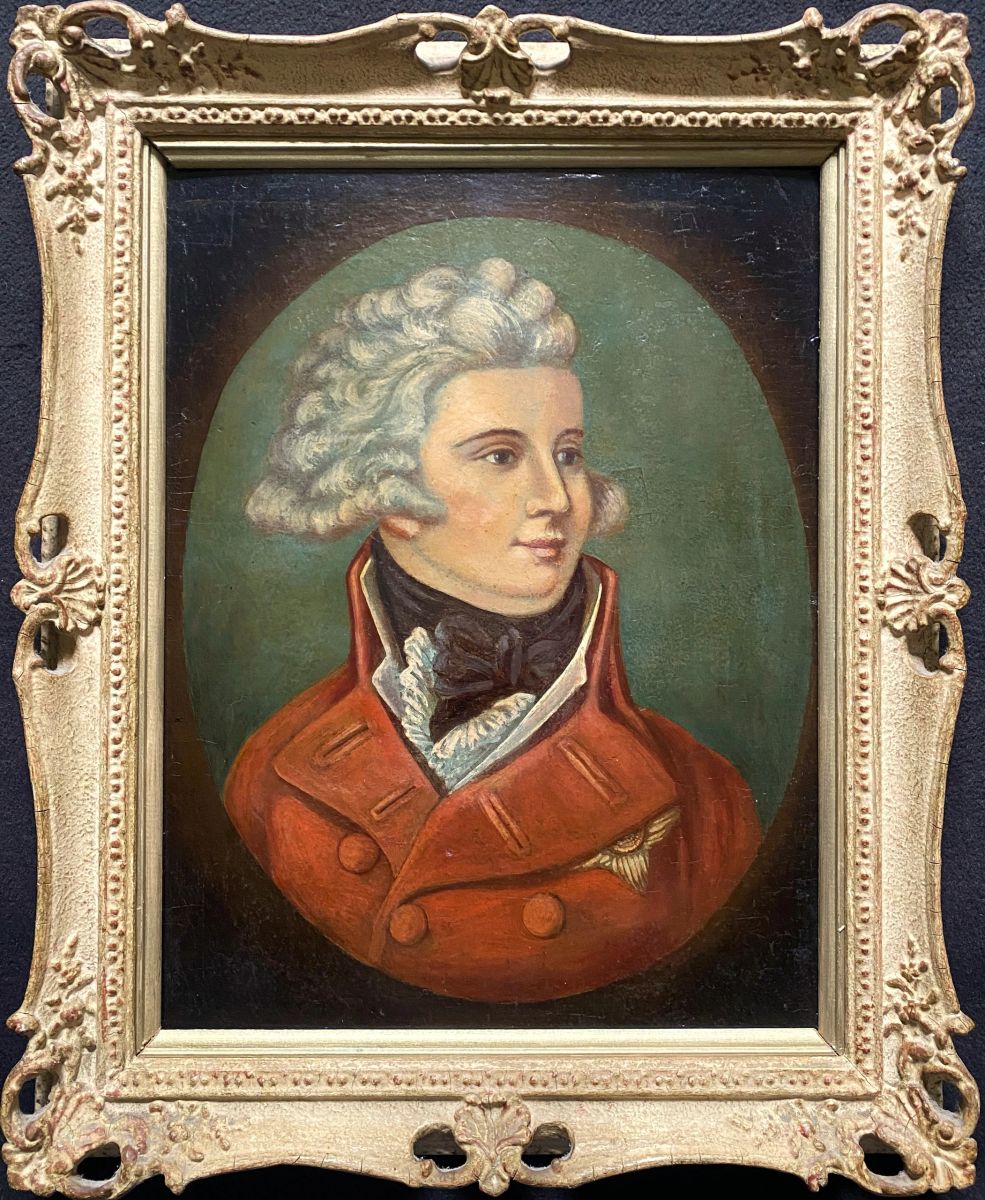 Prince Regent, George IV? BRITISH SCHOOL OIL PORTRAIT PAINTING MILITARY ...