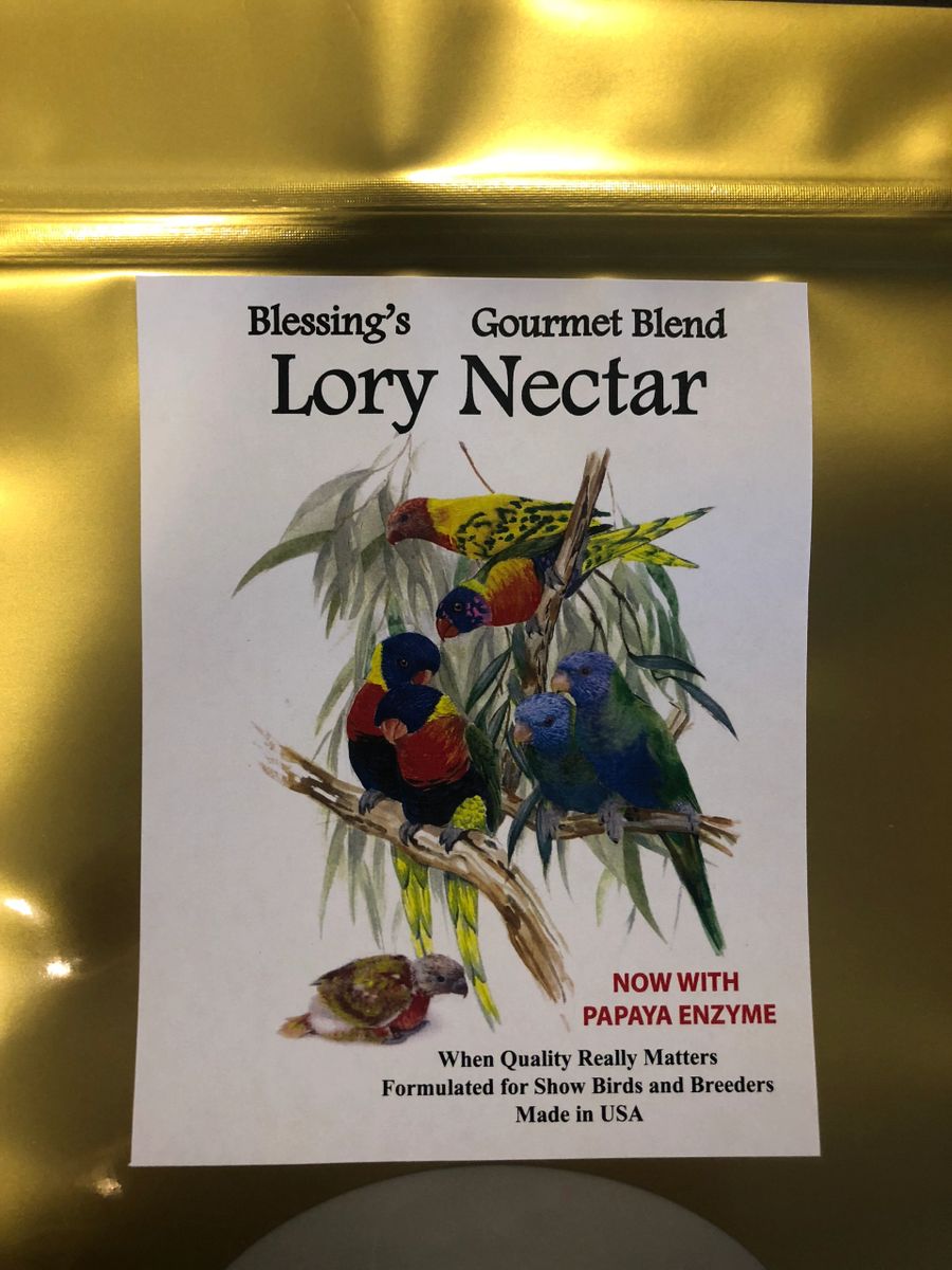 25# Lory Nectar "Gourmet Blend"