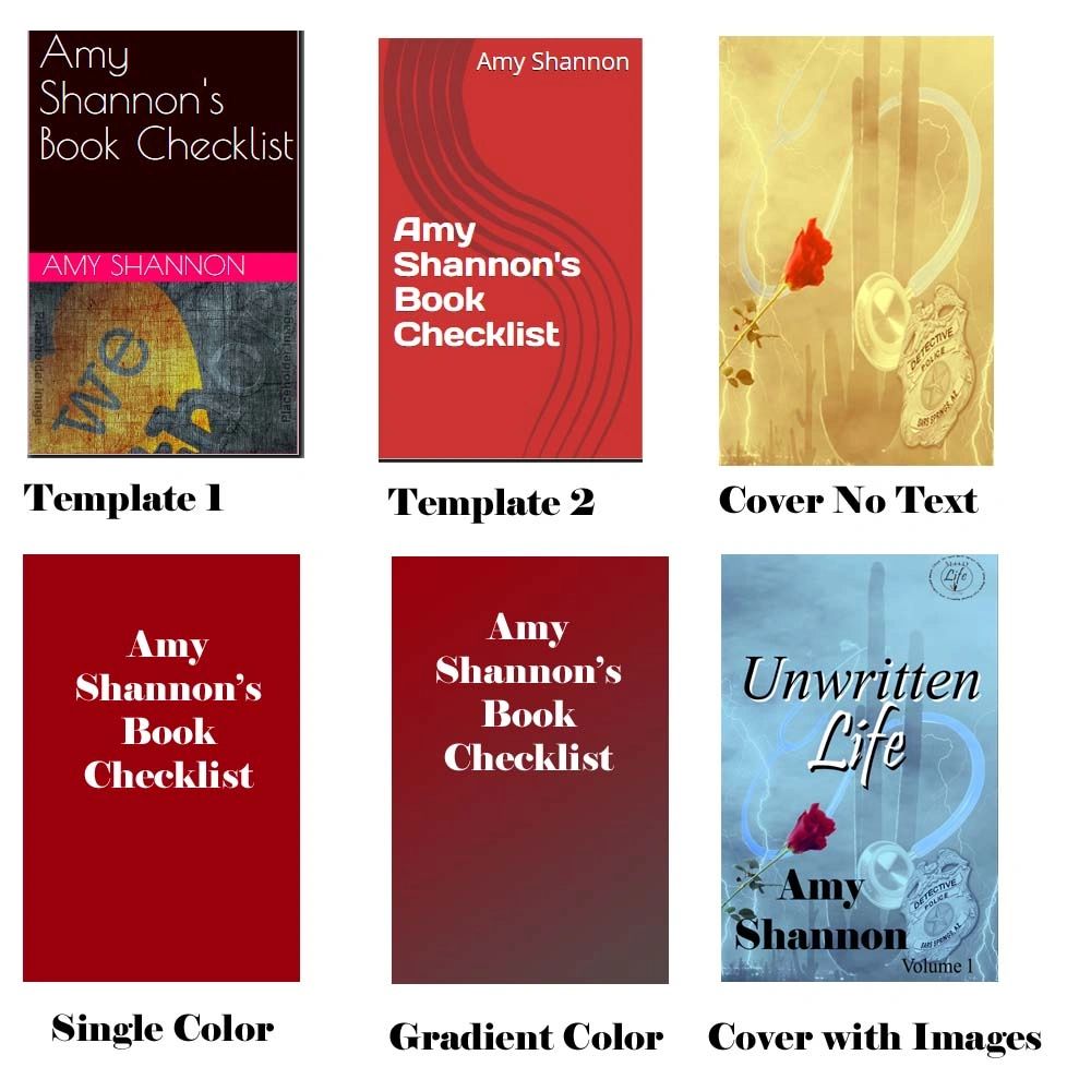 Simple Book Covers without the "free template" look