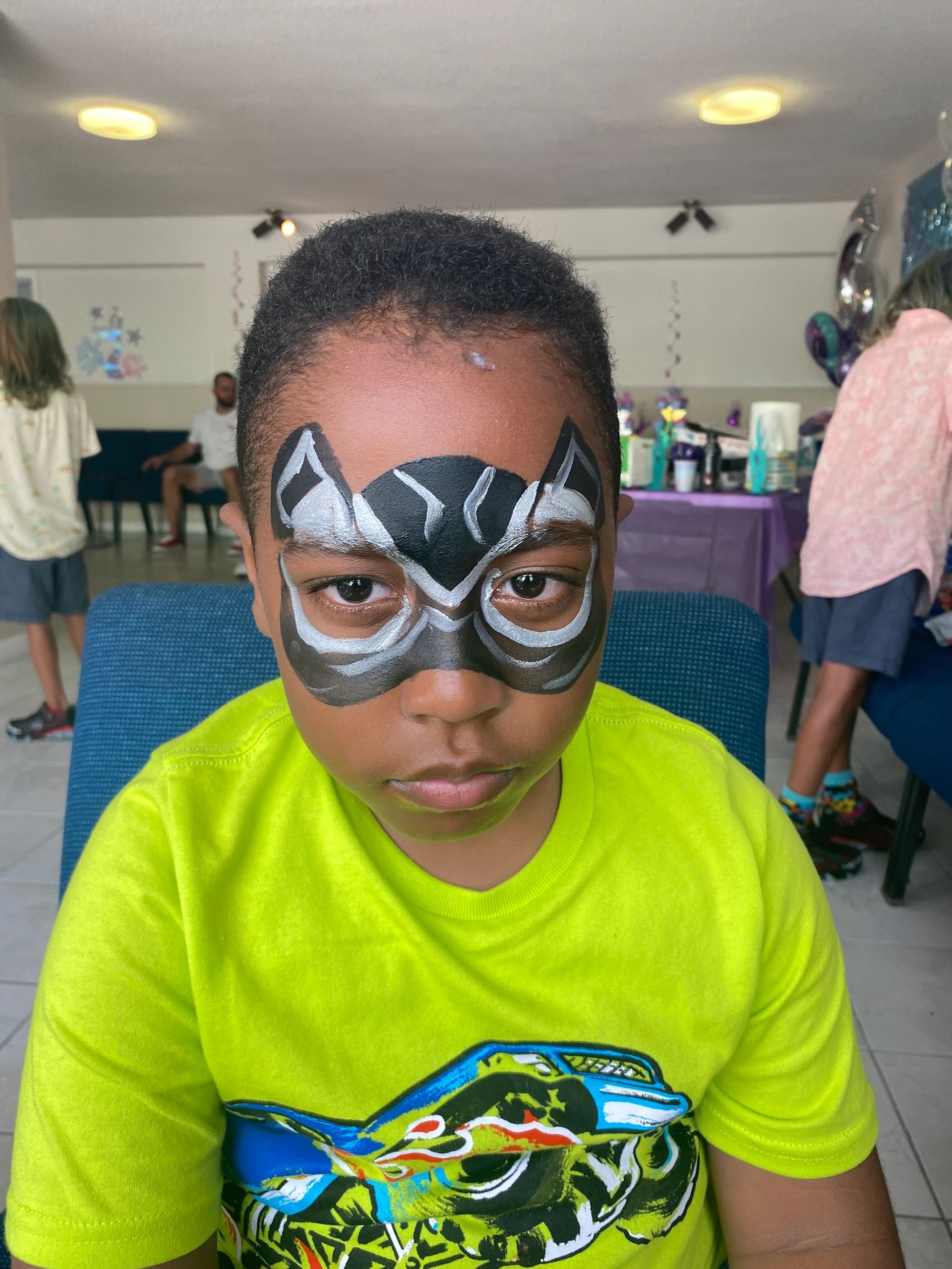 Black Panther Face Paint