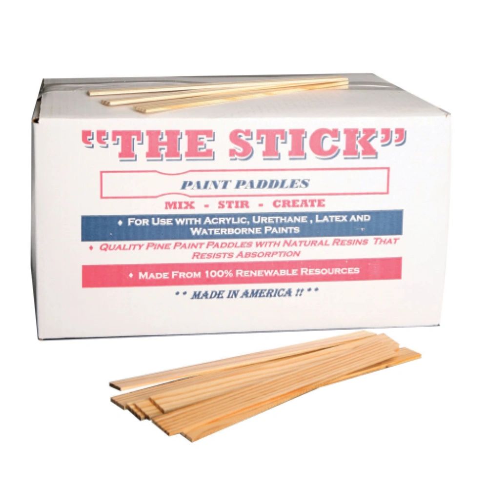 PREMIUM WOOD PAINT PADDLES - CASE OF 1000