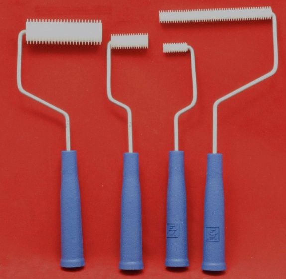 1/2" X 3" PLASTIC THIN FIN ECONOMY ROLLER WITH WASHER