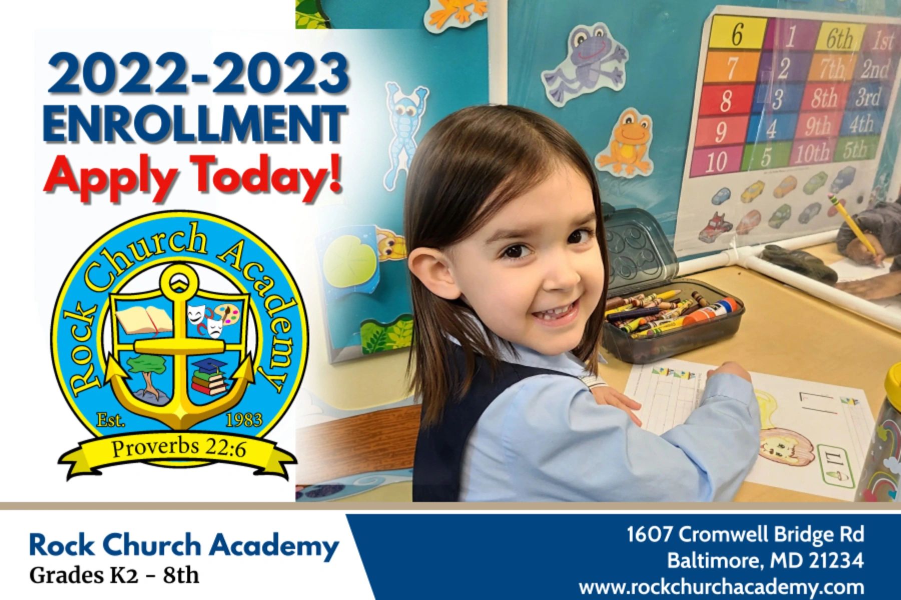 Rock Church Academy in Baltimore, Maryland