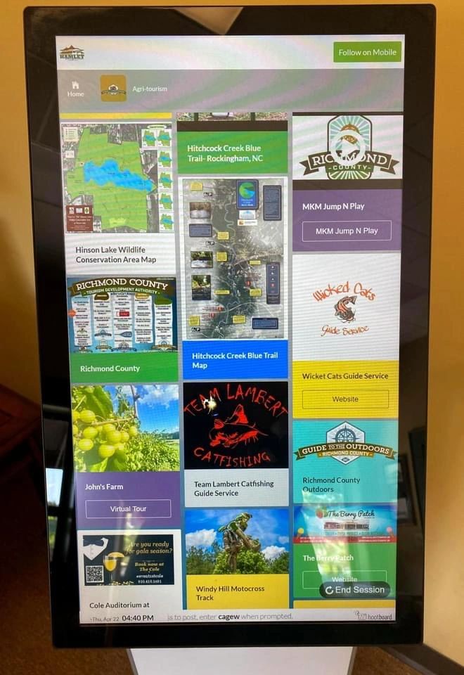 Visitor Information Kiosks