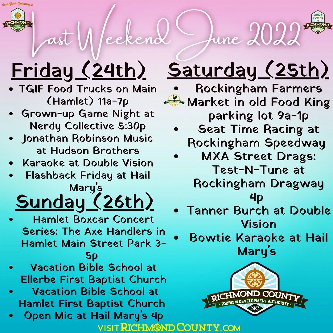 Last Weekend of June 2022