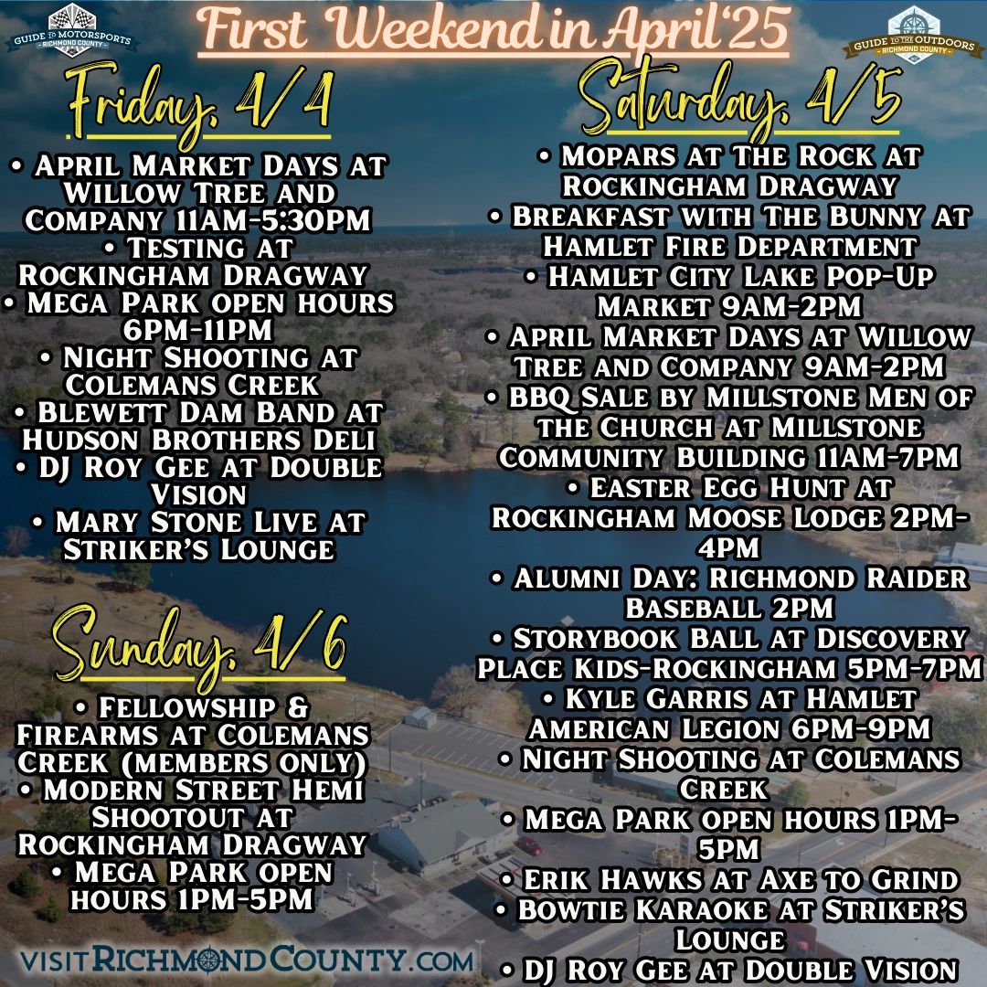 First Weekend in April '25