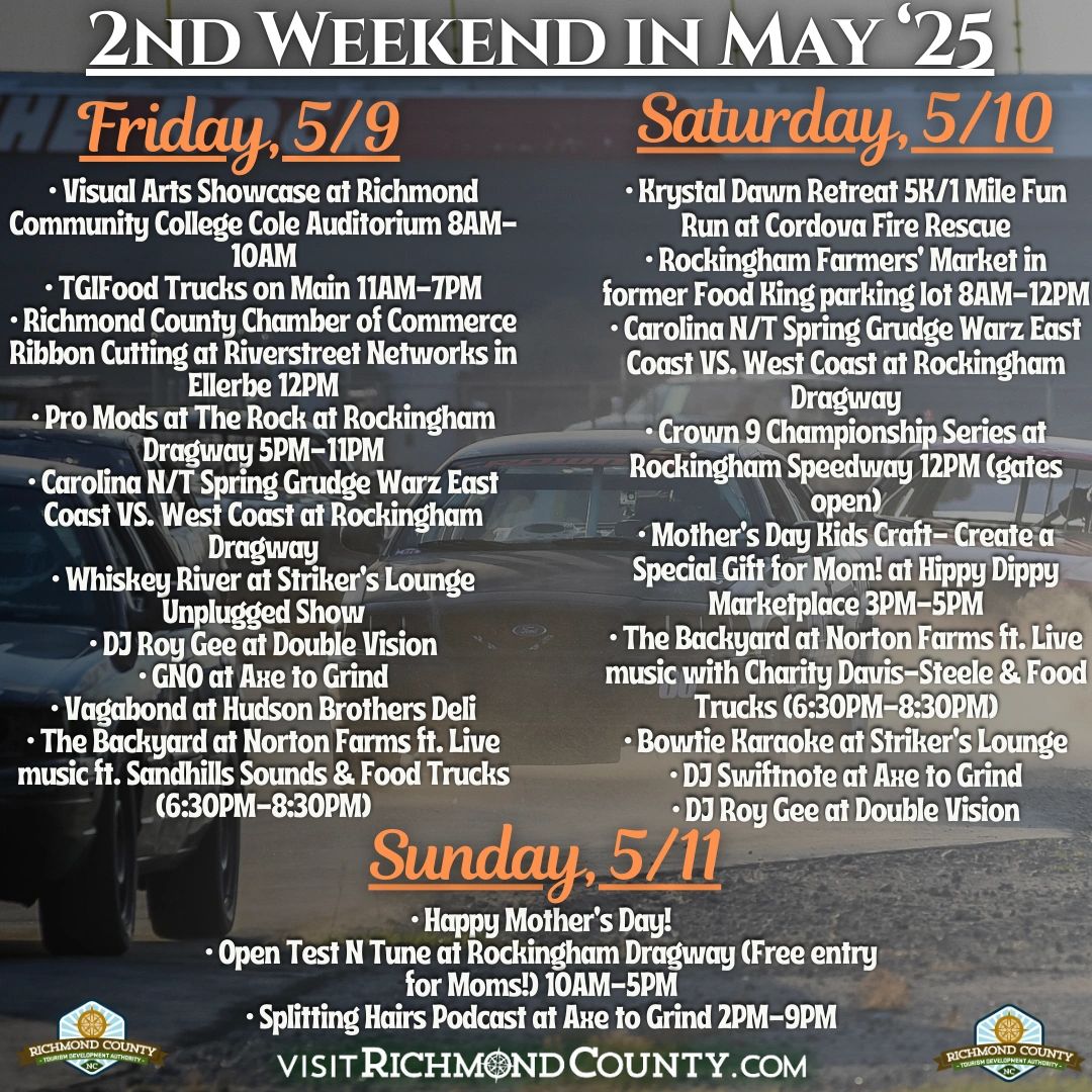 2nd Weekend in May '25