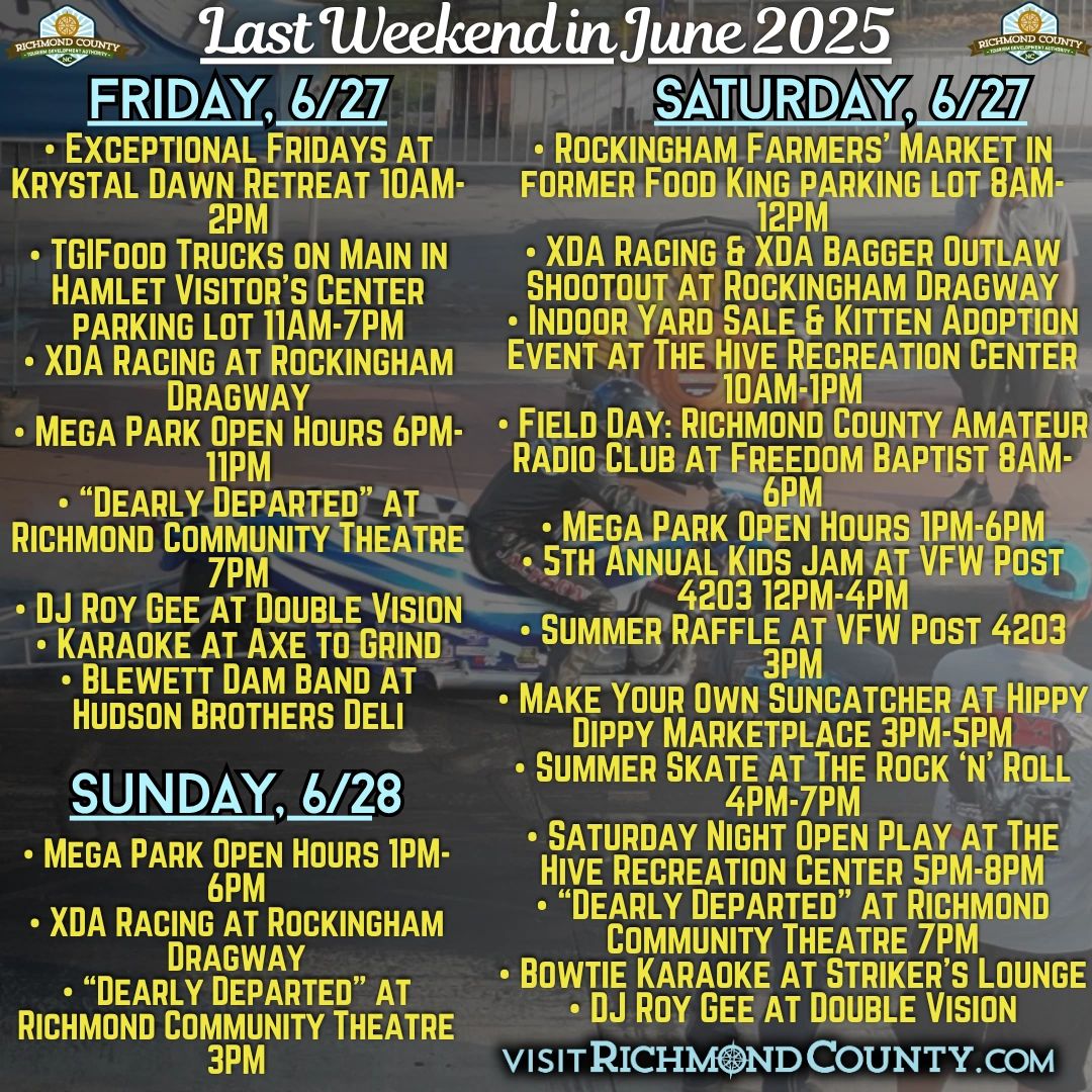 Last Weekend in June 2025