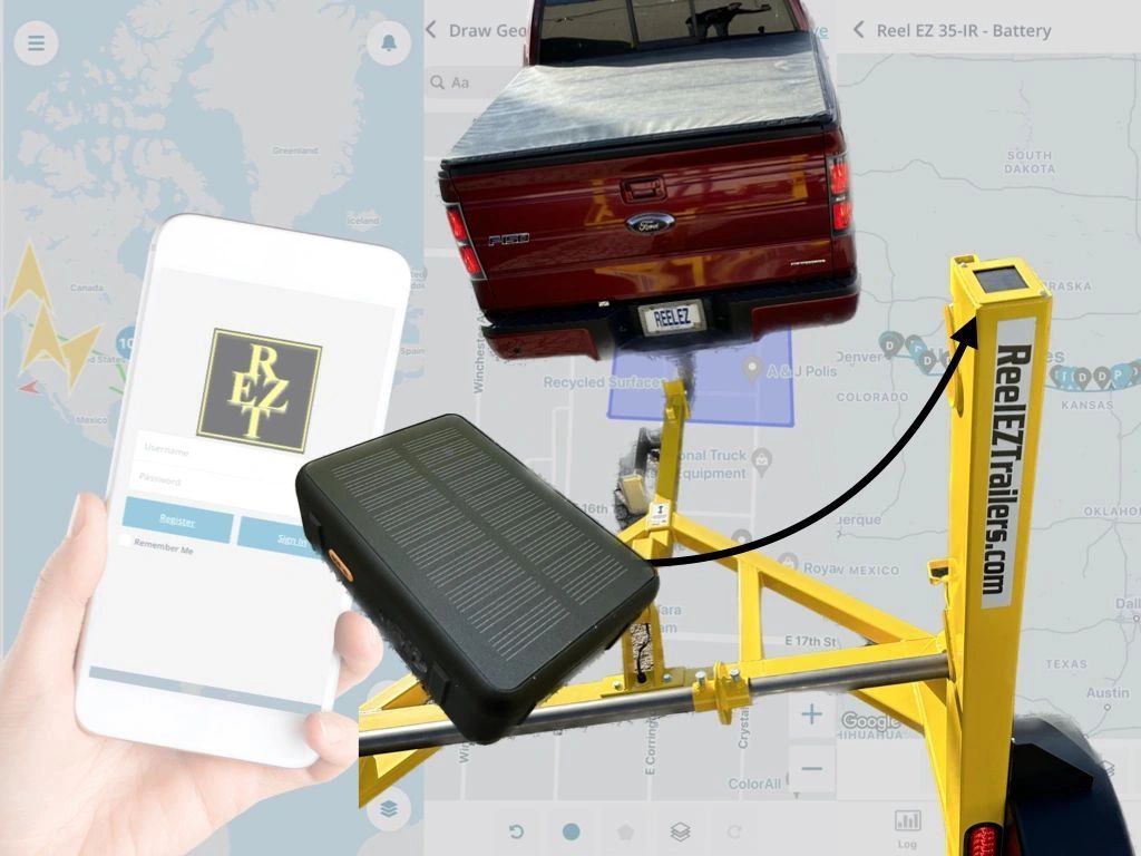 Reel EZ Trac GPS Tracker w/ 1 Year Subscription