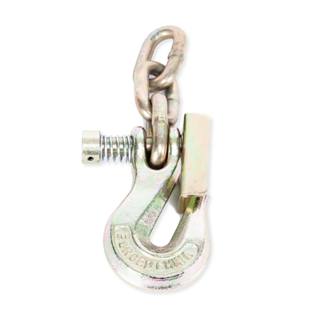 Grab Hook w/ Latch and 3 Chain Links