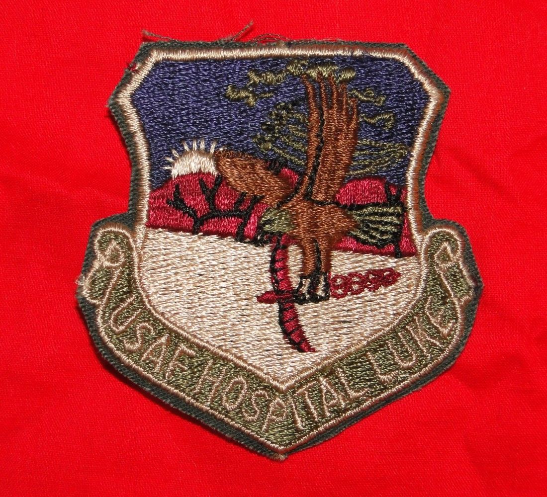 US LUKE AIR FORCE BASE HOSPITAL PATCH