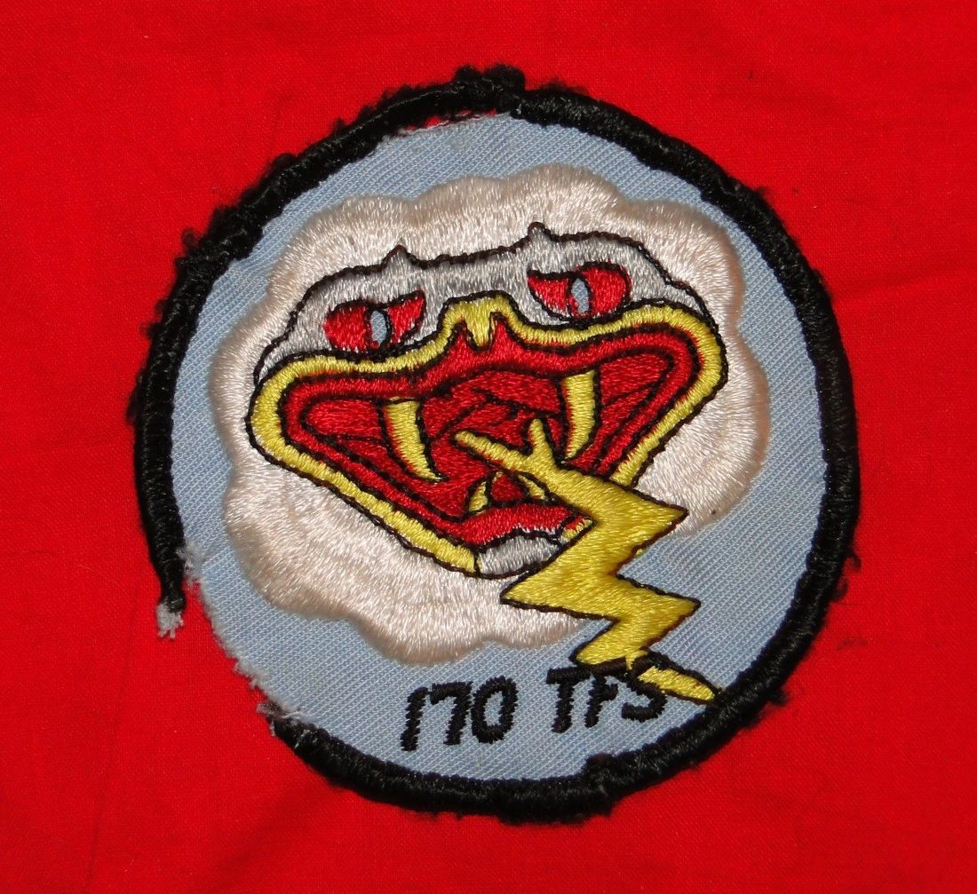 US AIR FORCE 170TH TACTICAL FIGHTER SQUADRON PATCH