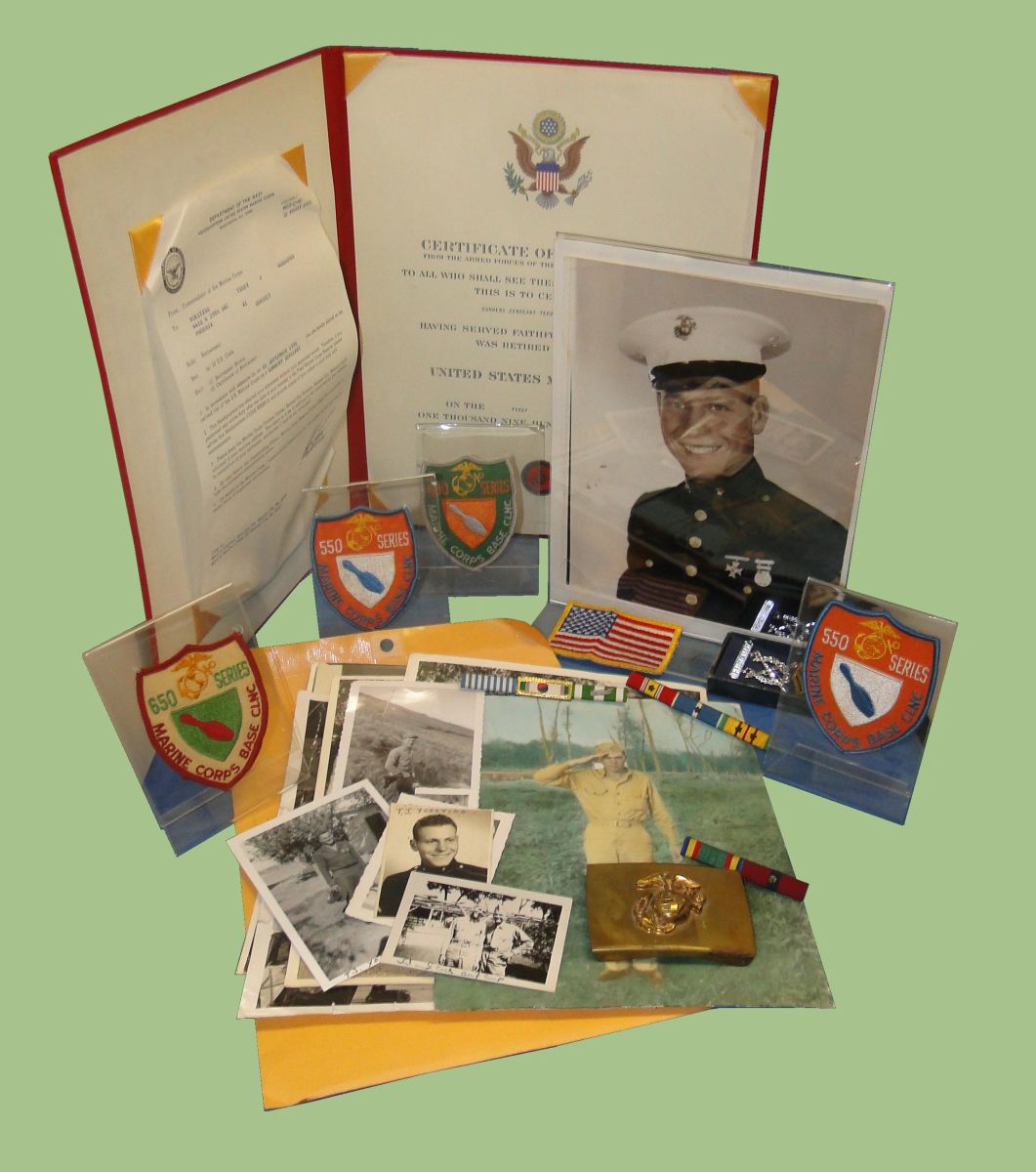 KOREAN & VIETNAM WAR USMC GROUPING - BOWLING TEAM (3665) (S E)