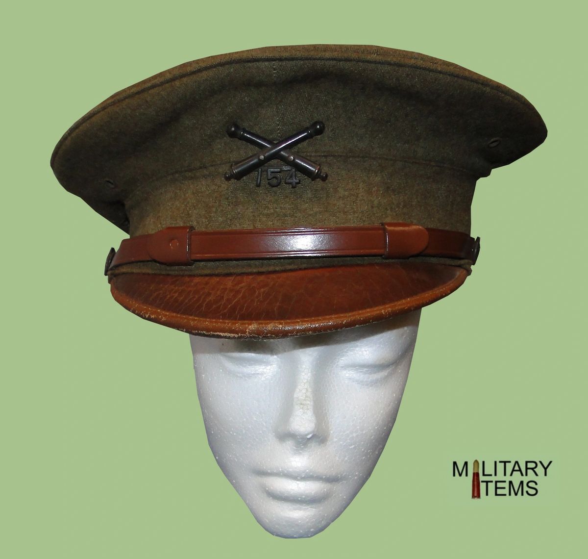 WWI US Army 152nd Artillery Hat (4495)