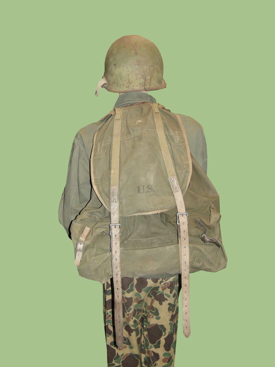 WWII US Army Mountain Troops Backpack (4547)
