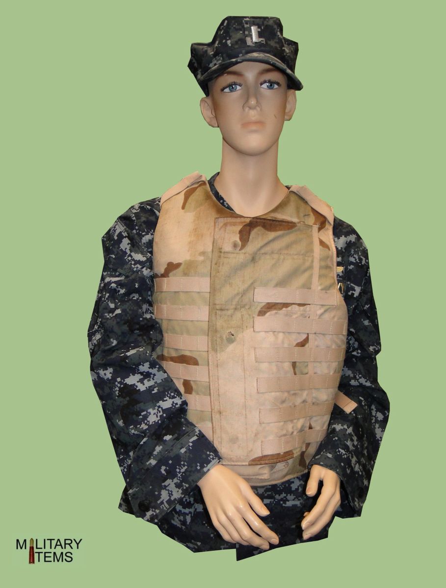 US Army DCU Interceptor Vest Body Armor (4620)