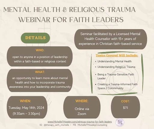 Curious about Religious Trauma and Mental Health?