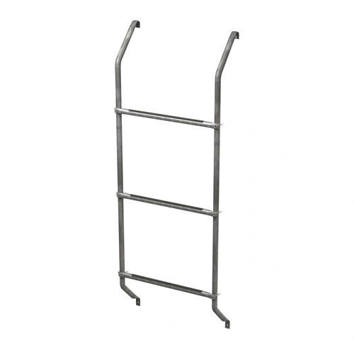 Ultra Protect 3 Step Steel Basement Window Well Egress Escape Ladder