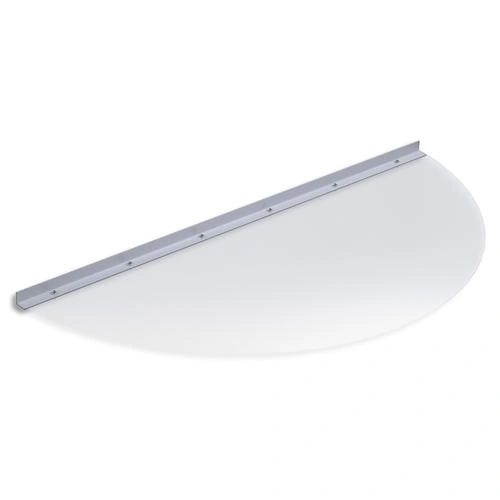 SR500 Ultra Protect 48" x 23" Semi-Round Poly Carbonate Window Well Cover