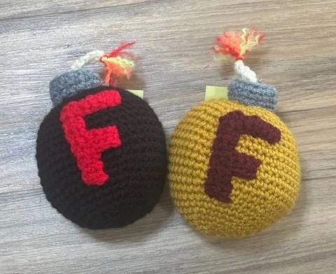 F Bombs w/other Appliques Pattern