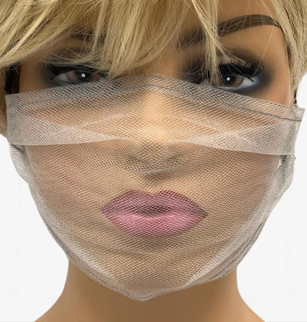 Silver Mesh Mask | Best Breathable Mask | Netted Mask | Lightweight ...