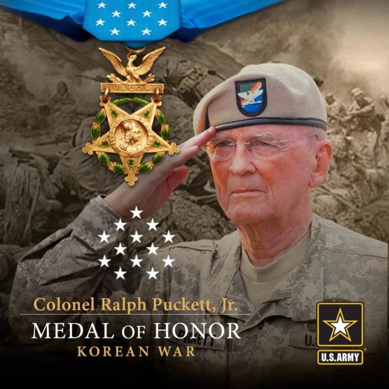COLONEL (RET.) RALPH PUCKETT JR. Medal of Honor