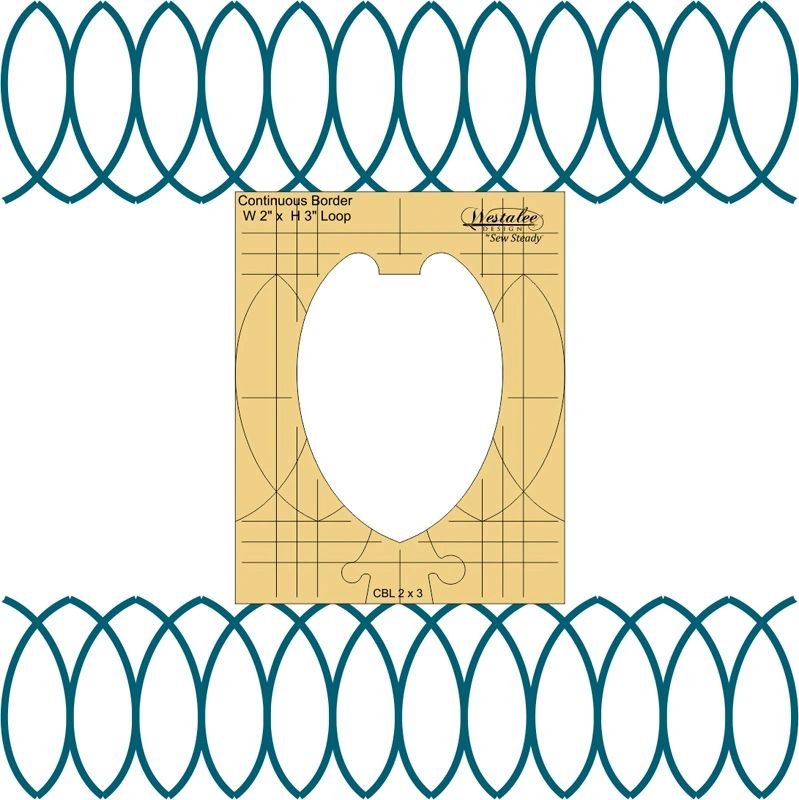 Continuous Border Templates (2"wide)