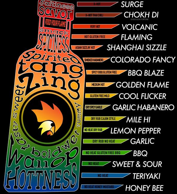 Chicken Wings - Golden Flame Hot Wings | Golden Flame Hot Wings