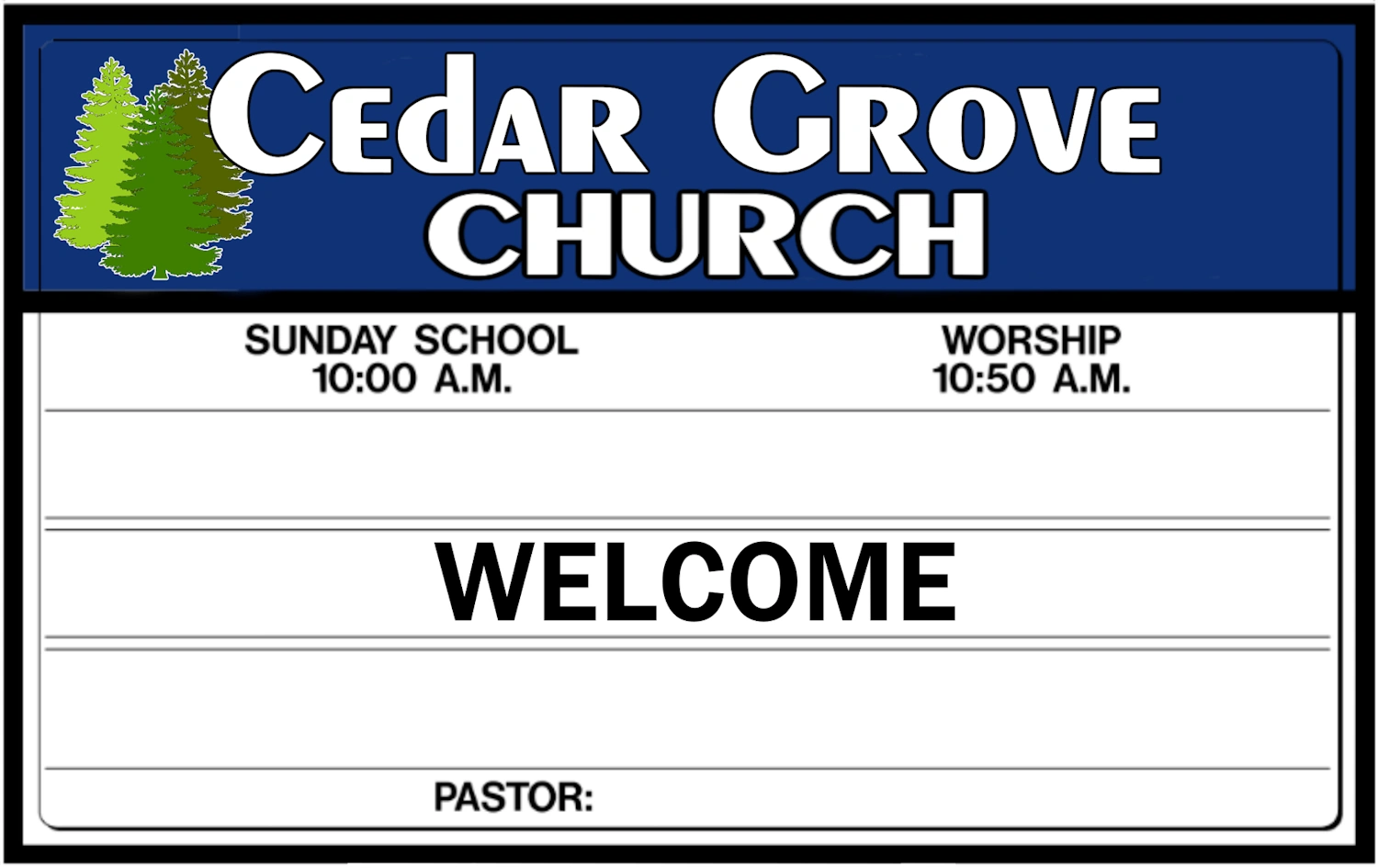 Cedar Grove Church