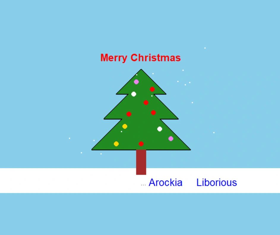 What if a Data Scientist sends Christmas Greetings
