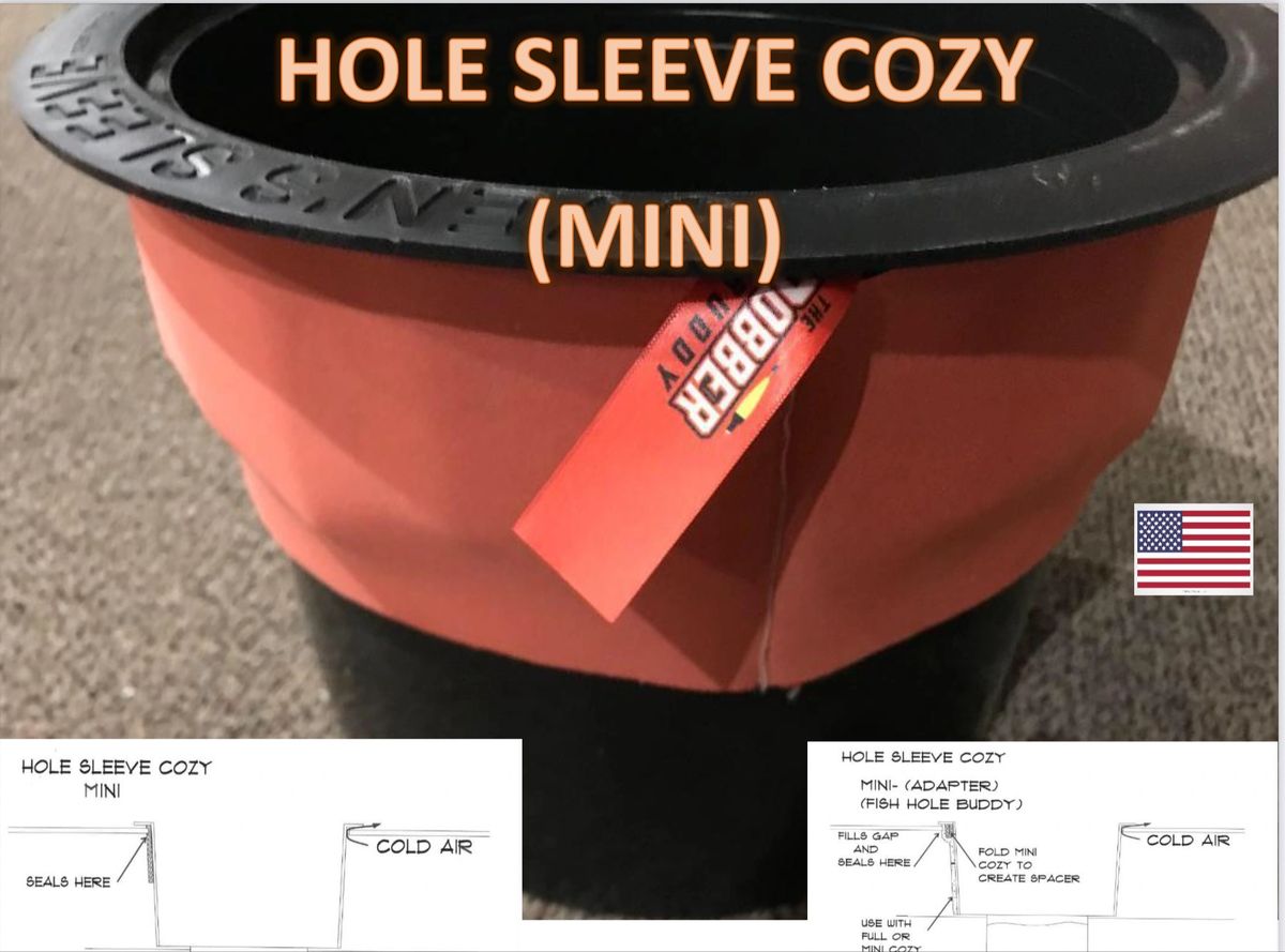 Hole Sleeve Cozy Mini (Pat. No. US-11484019-B1)