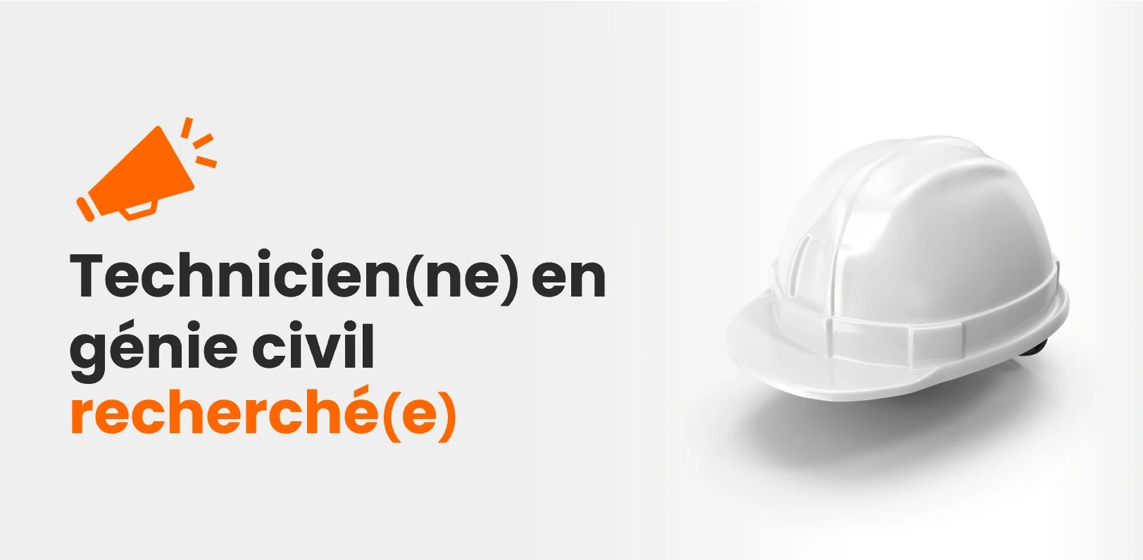 Technicien en génie civil (chantier)