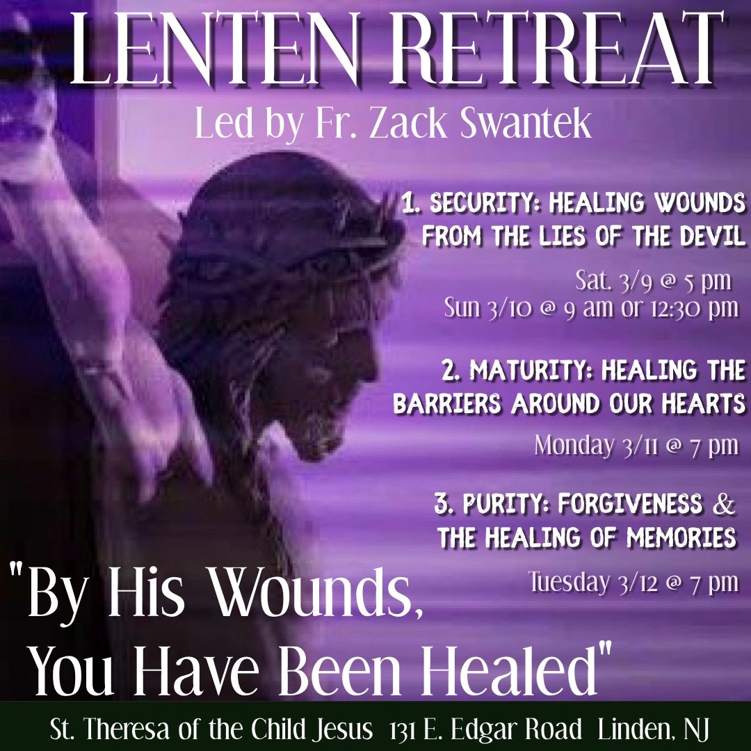 Lenten Reflection #3: Forgiveness & the Healing of Memories
