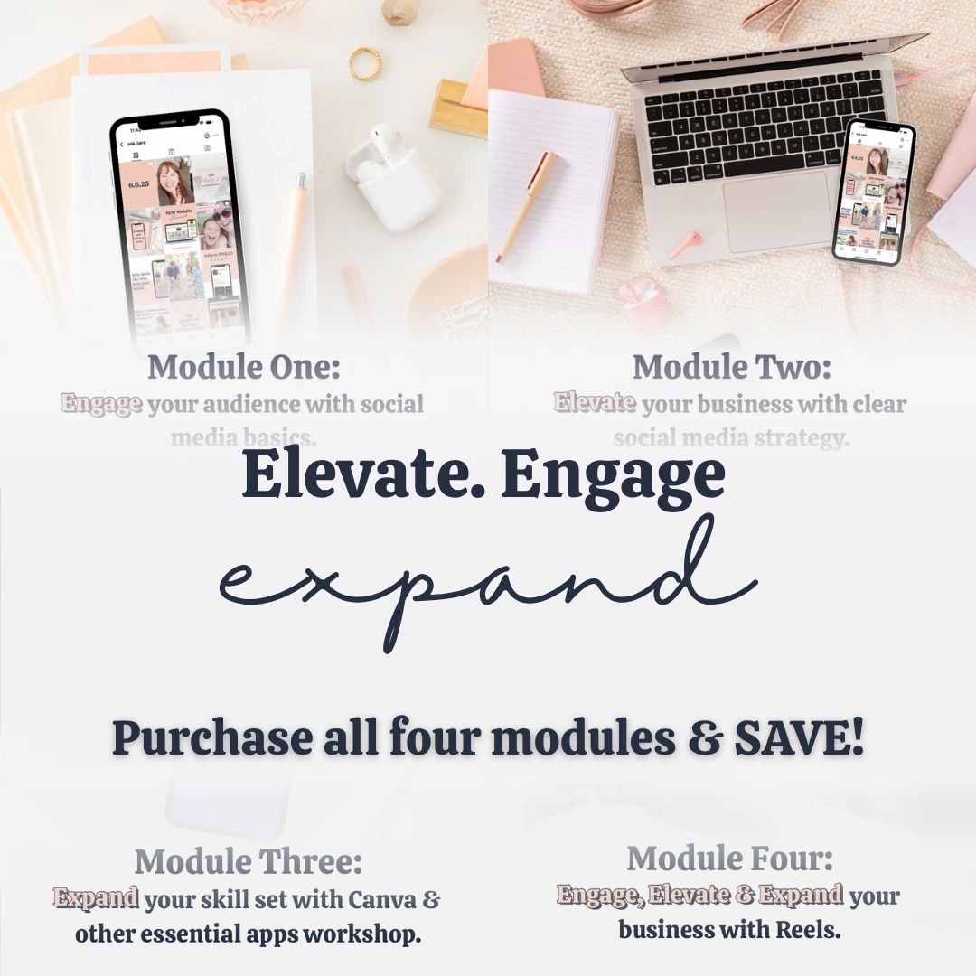 Elevate. Engage. Expand - A no-fluff course designed to have you ...