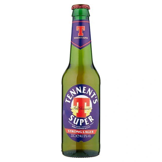 Birra Tennent's Super 33 cl PACCO DA 24 BOTTIGLIE (27,63€ + IVA)(1,15 ...