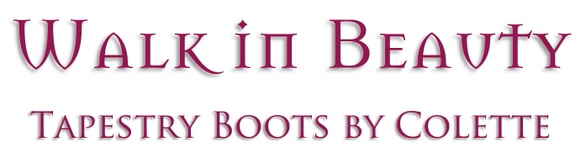 Walk in Beauty -Tapestry Boots by Colette
