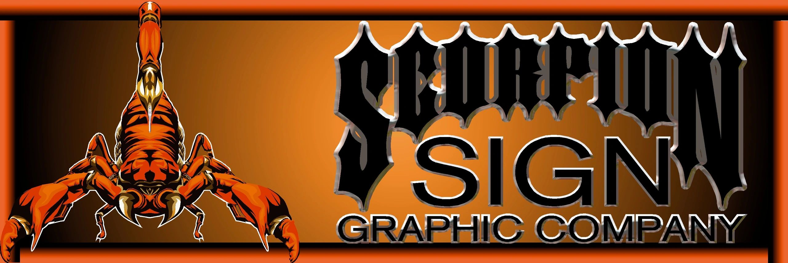 Scorpion Sign Graphic - Signs Decals Graphics Logos, Sign Service