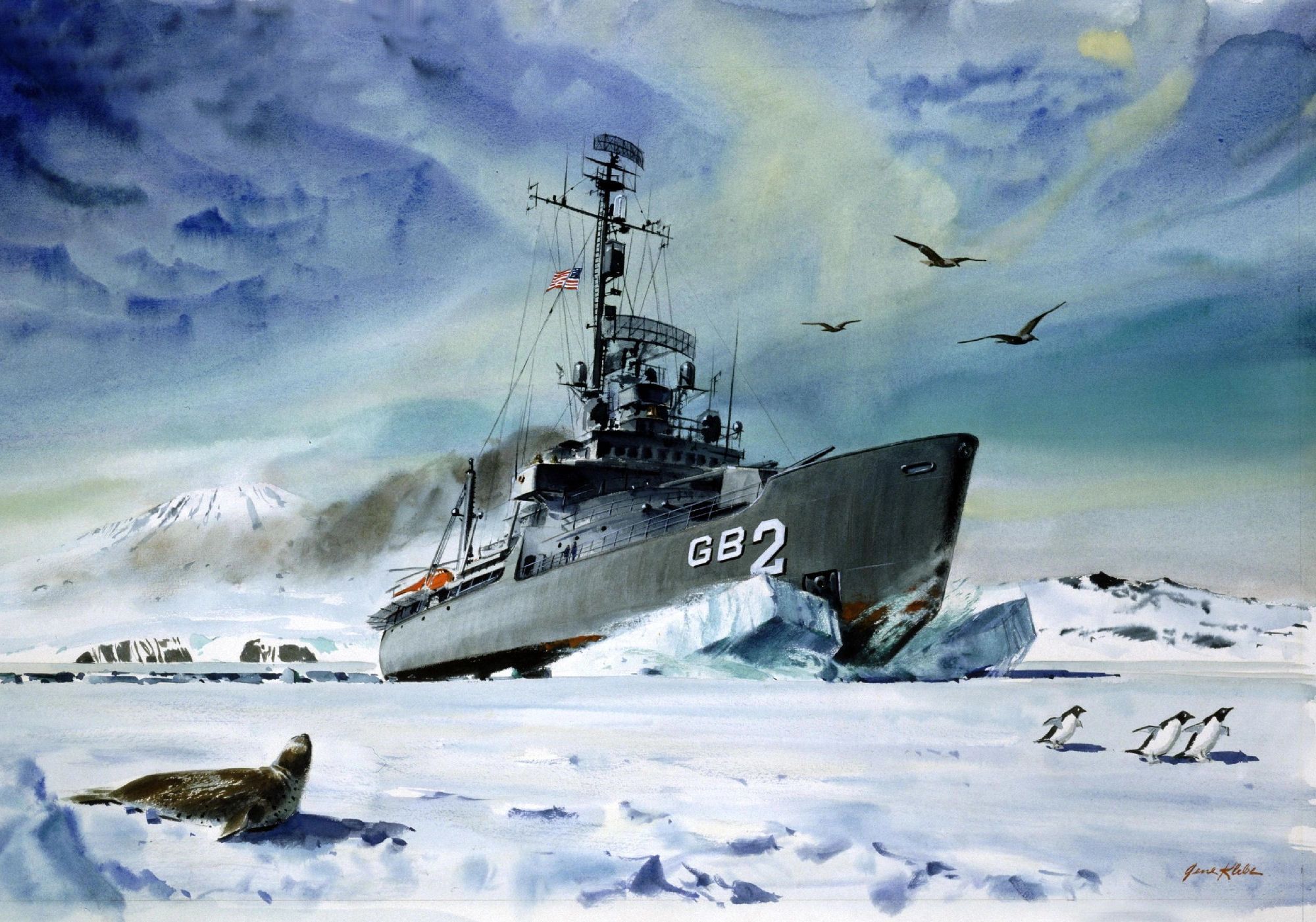 USS Edisto Cruise Books | Icebreakers