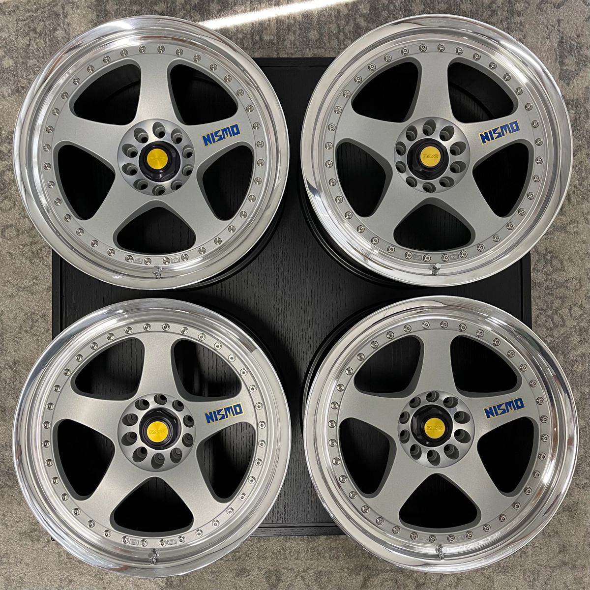 Rays Nismo LMGT1 18" x 9" +24, Set of 4 - JDM Gurus Auction (Sold 8/6/2021)
