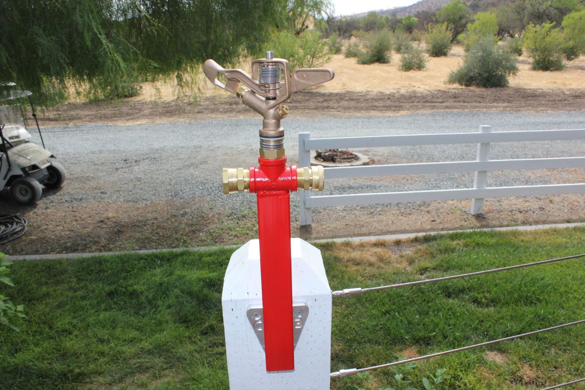 Side Mount Hurricane 110 Sprinkler