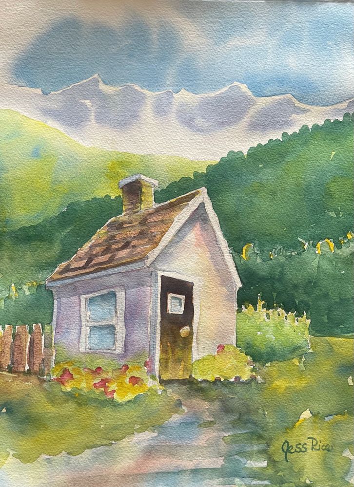 Jess Rice - beginner watercolour classes