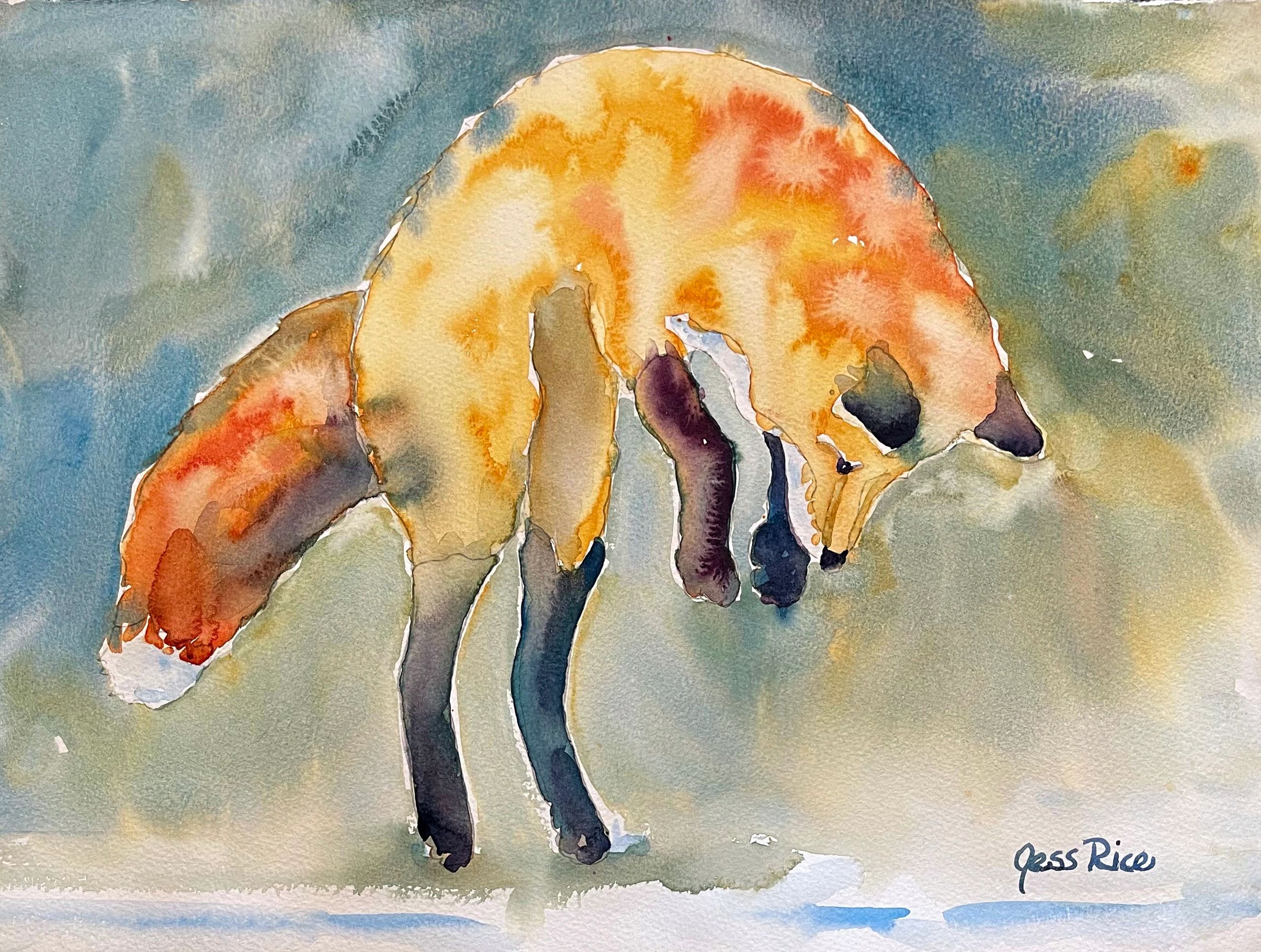 Jess Rice - beginner watercolour classes