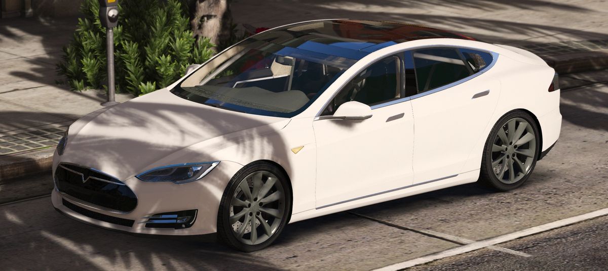2012 Tesla Model S (Debadged)