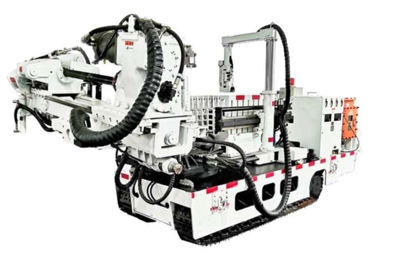 Double crawler full hydraulic automatic drilling rig