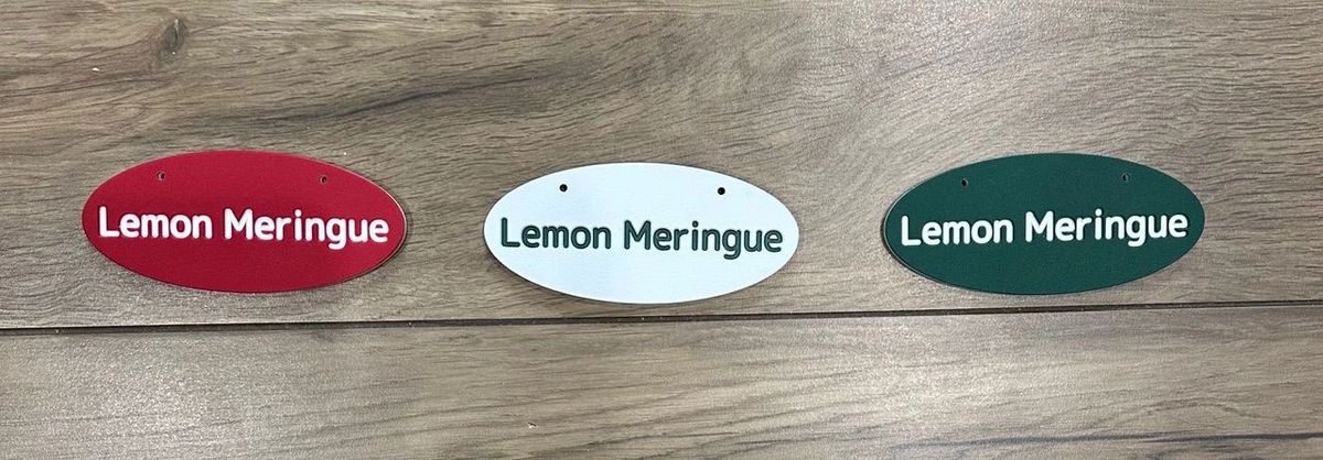 DESIGN YOUR OWN OVAL HANGING SIGN