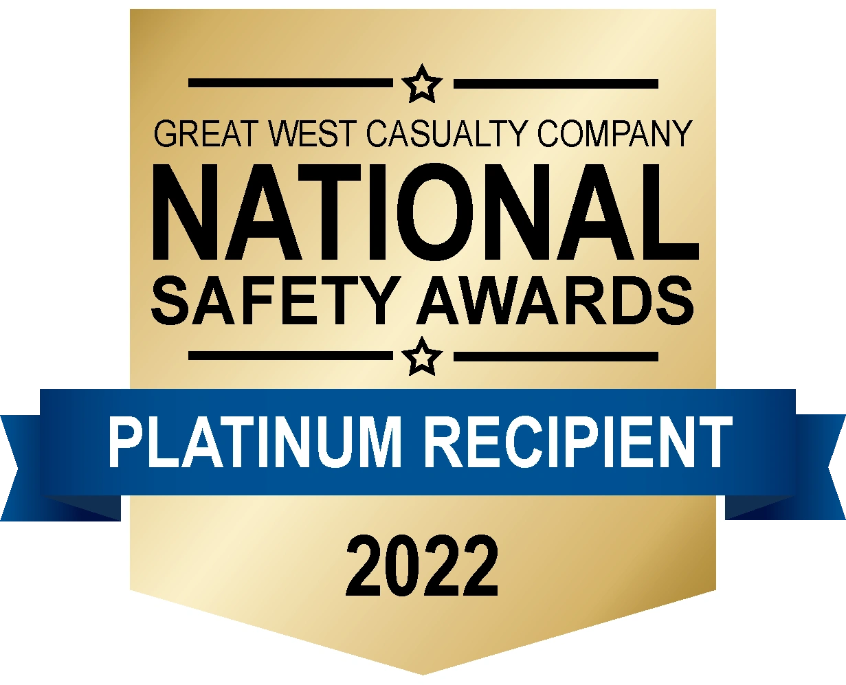 National Flatbed Receives 2022 Platinum National Safety Award!
