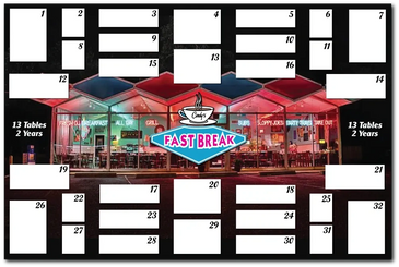 Jersey Joe Advertising - Table Top Advertising