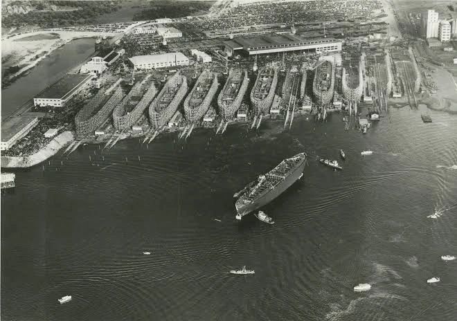 The Epic Build-Up: U.S. Shipyards During World War II