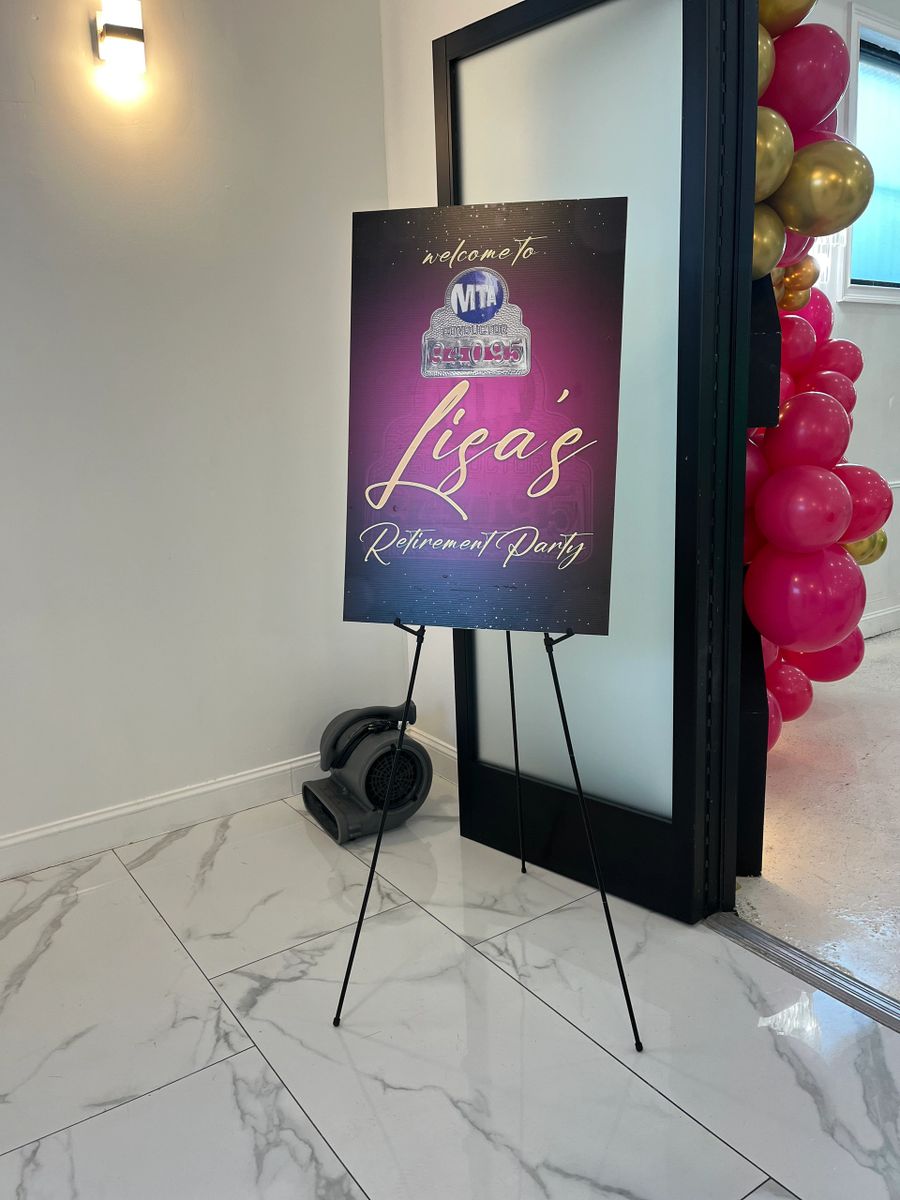 24x36 WELCOME POSTER BOARD PRINT READY