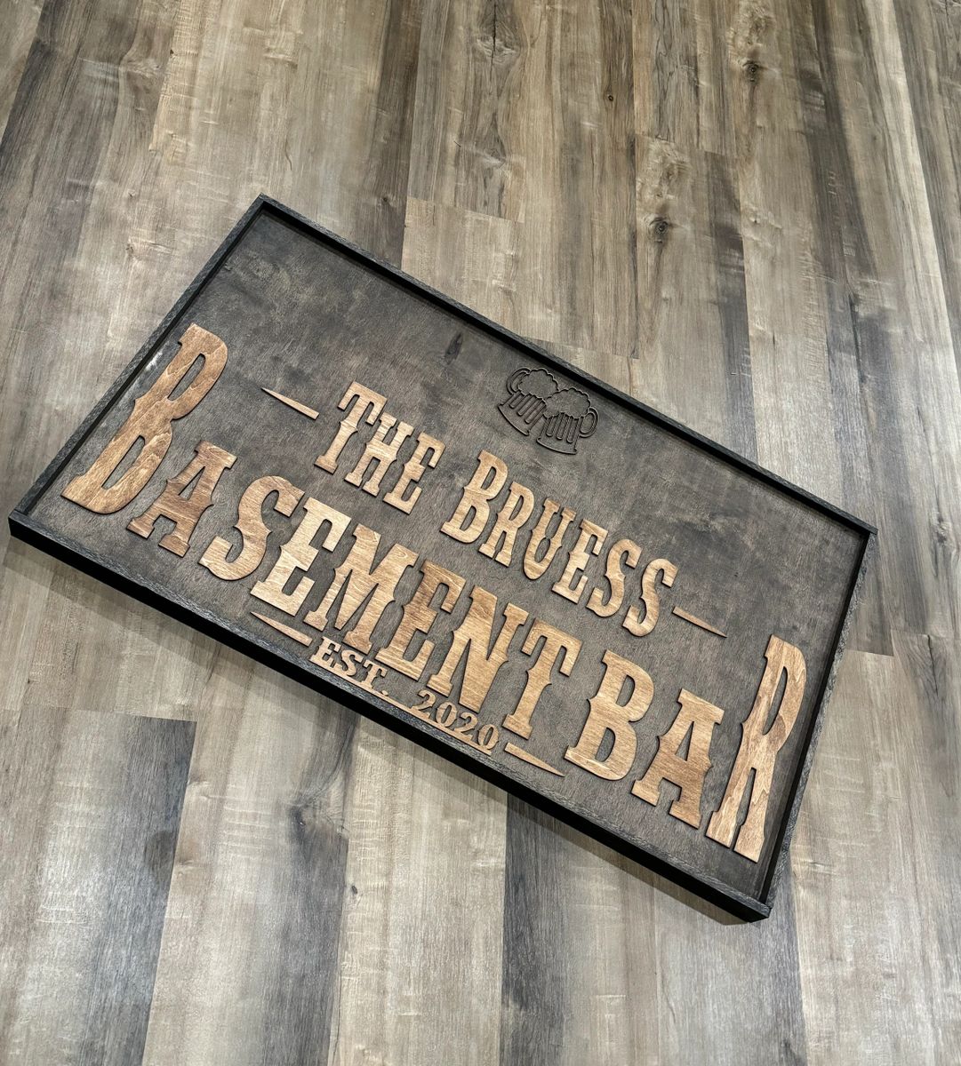 Stained Bar Sign
